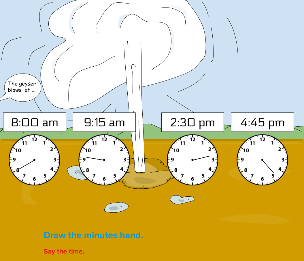 Clocks: Set the Minutes – Martian Mathematics