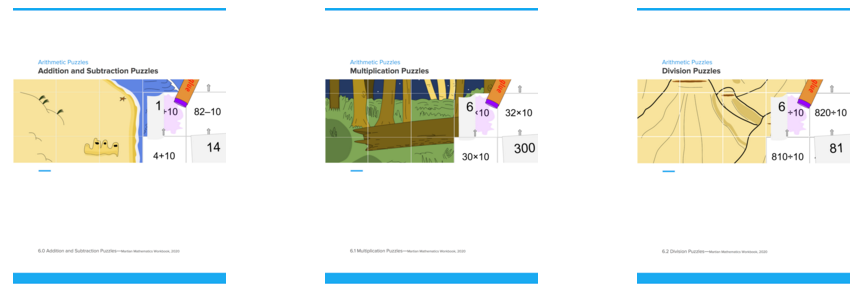 Arithmetic Puzzles – Martian Mathematics