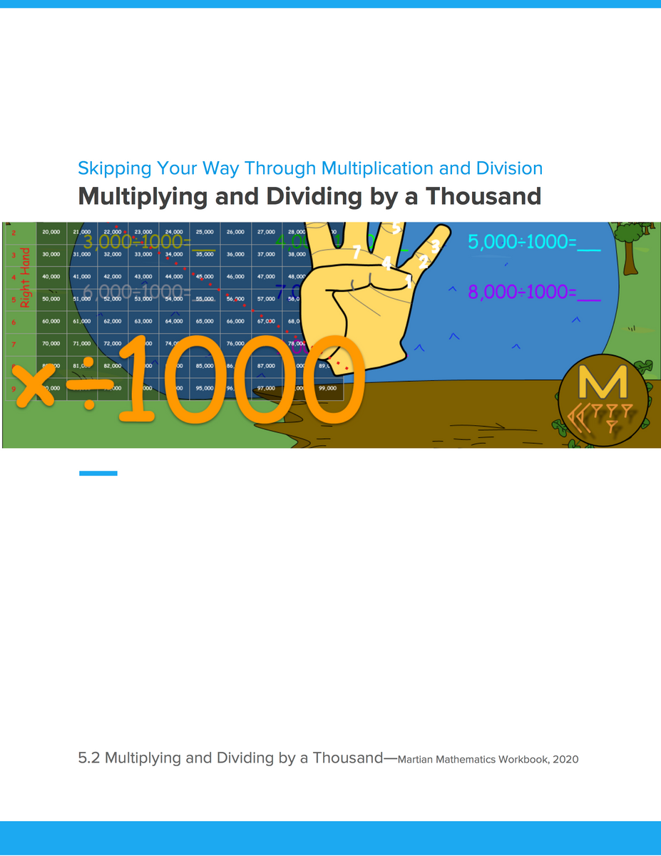 Multiplying and Dividing by a Thousand – Martian Mathematics