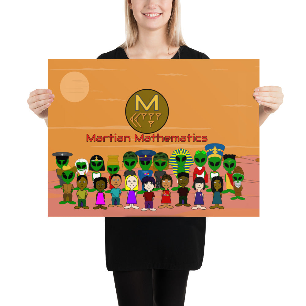 "Martian Army" Poster – Martian Mathematics